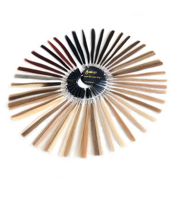 Color Chart- Human Hair Color Ring - UniWigs ® Official Site