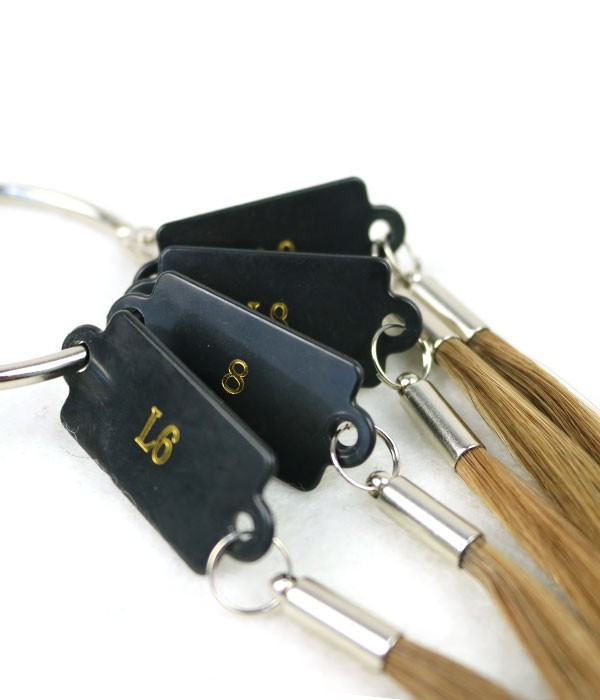 Color Chart- Human Hair Color Ring for Brown shades - UniWigs ...