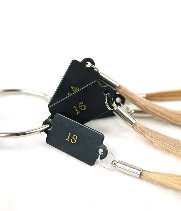 Color Chart- Human Hair Color Ring For BLonde Shades - UniWigs ...