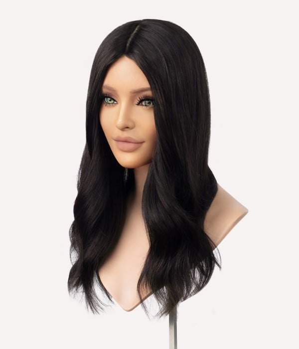 Unlocking Natural Elegance: Meet the Upgrade Aura Skin Top Hair Topper