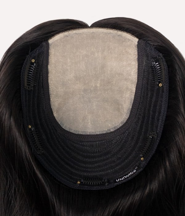 Unlocking Natural Elegance: Meet the Upgrade Aura Skin Top Hair Topper