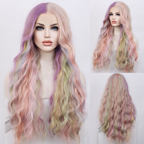Rainbow Hair - Hair Color Trend You Must Try | Trendy Wigs New Collection