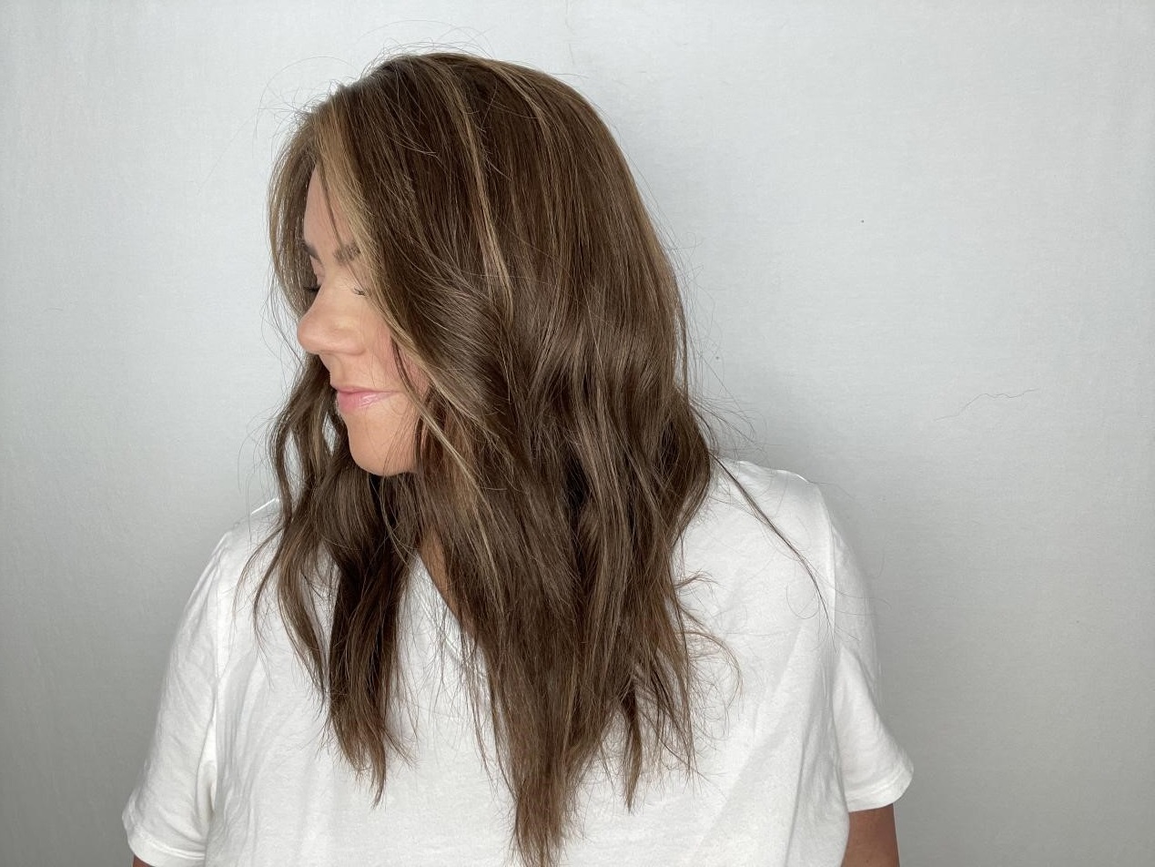 Lacie Found Her Dream Topper Color at UniWigs.com - 223R MOUSSE BROWN