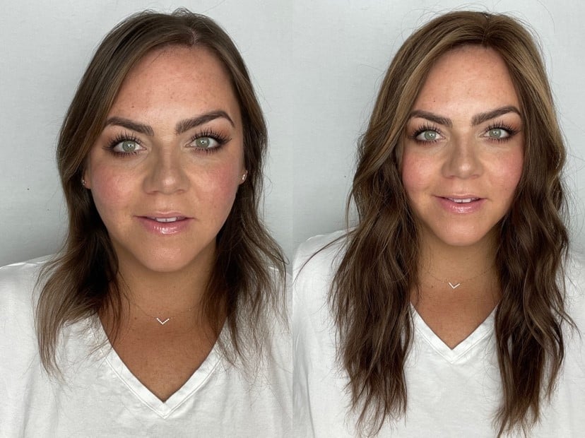 Lacie Found Her Dream Topper Color at UniWigs.com - 223R MOUSSE BROWN