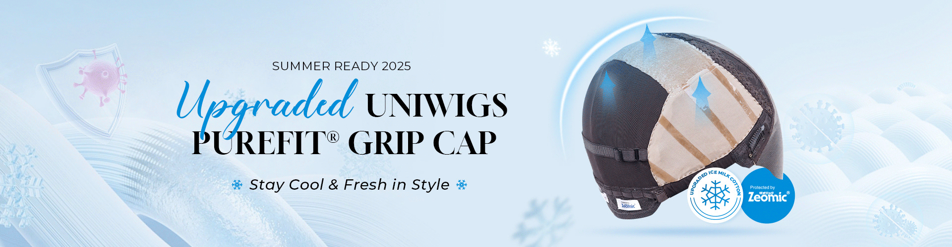 UniWigs’ Revolutionary Wig Cap Design | PureFit® Grip Cap Upgrade