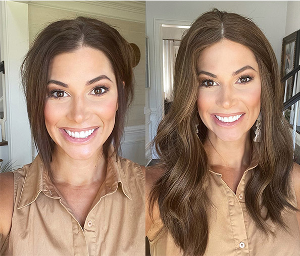 Human Hair Wigs Before And After