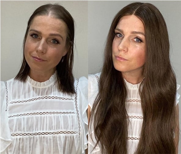 Human Hair Wigs Before And After