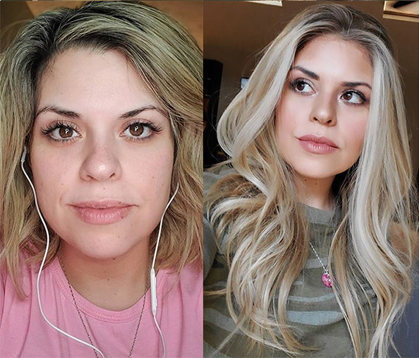 Human Hair Wigs Before And After